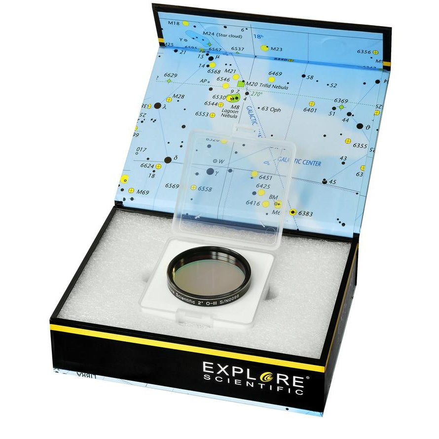 Buy Explore Scientific Nebula Filter 2" Oxygen-III Online – Stellar ...